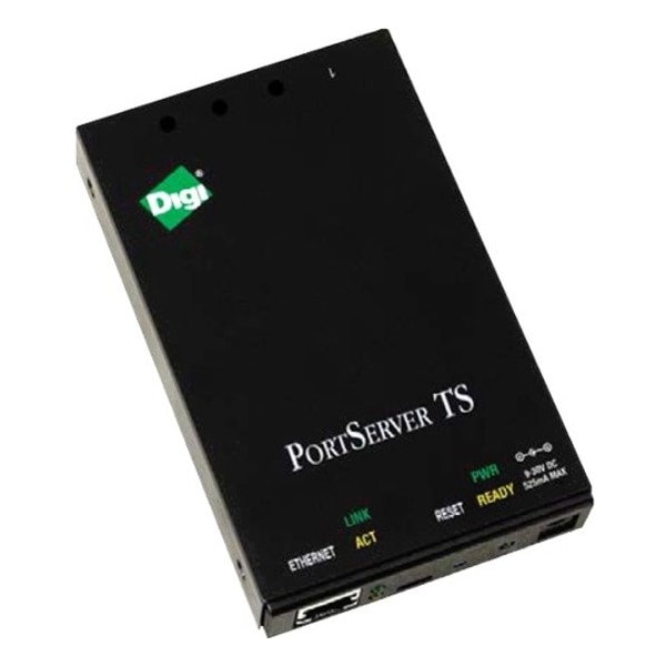 Digi International Digi Portserver Ts 4 Port Rs-232 Rj-45 Serial To Ethernet Device 70002045 | Zoro